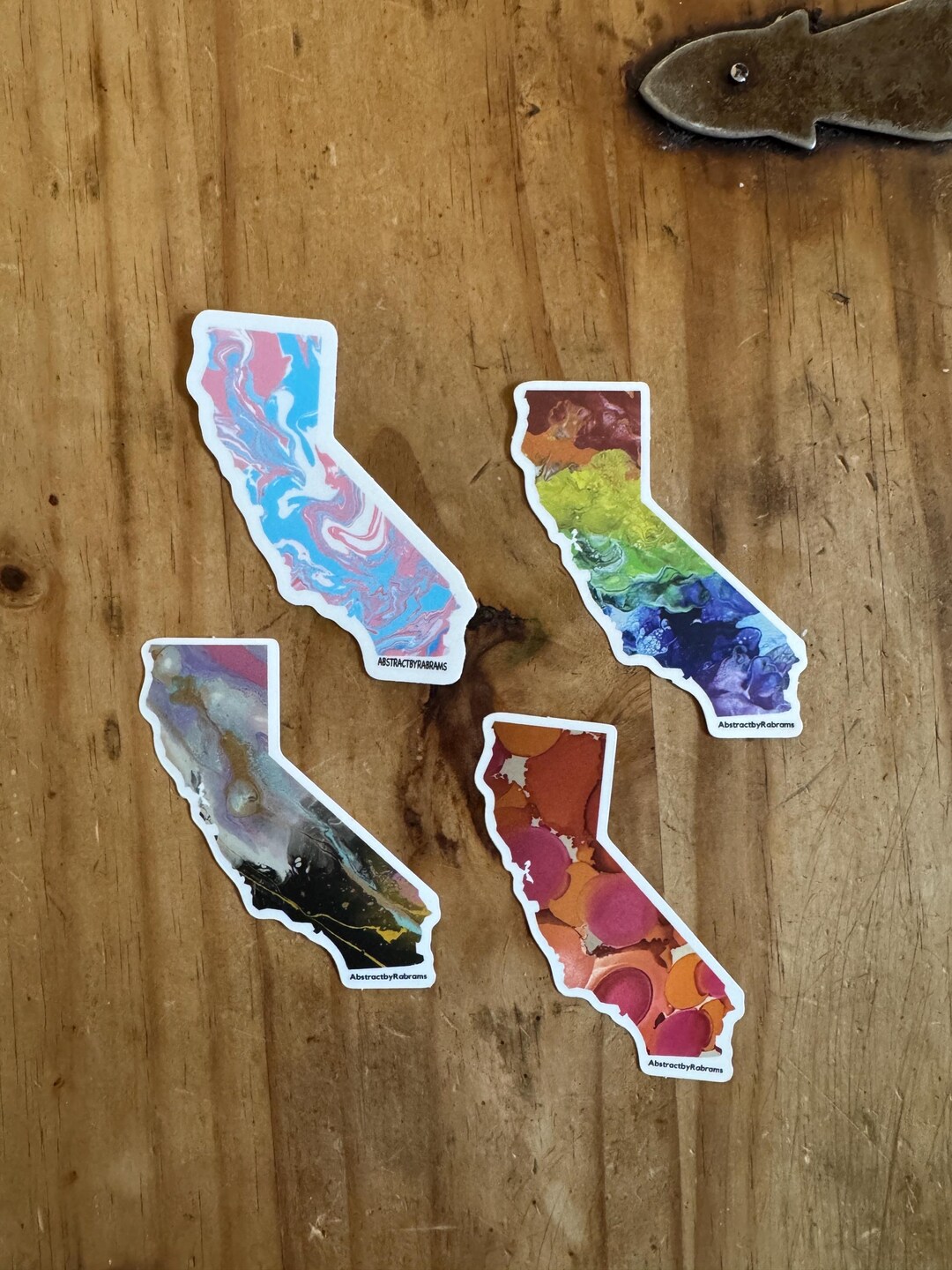 California State Sticker: Rainbow Sunset Pride, Weatherproof (3" X 2.5 ...