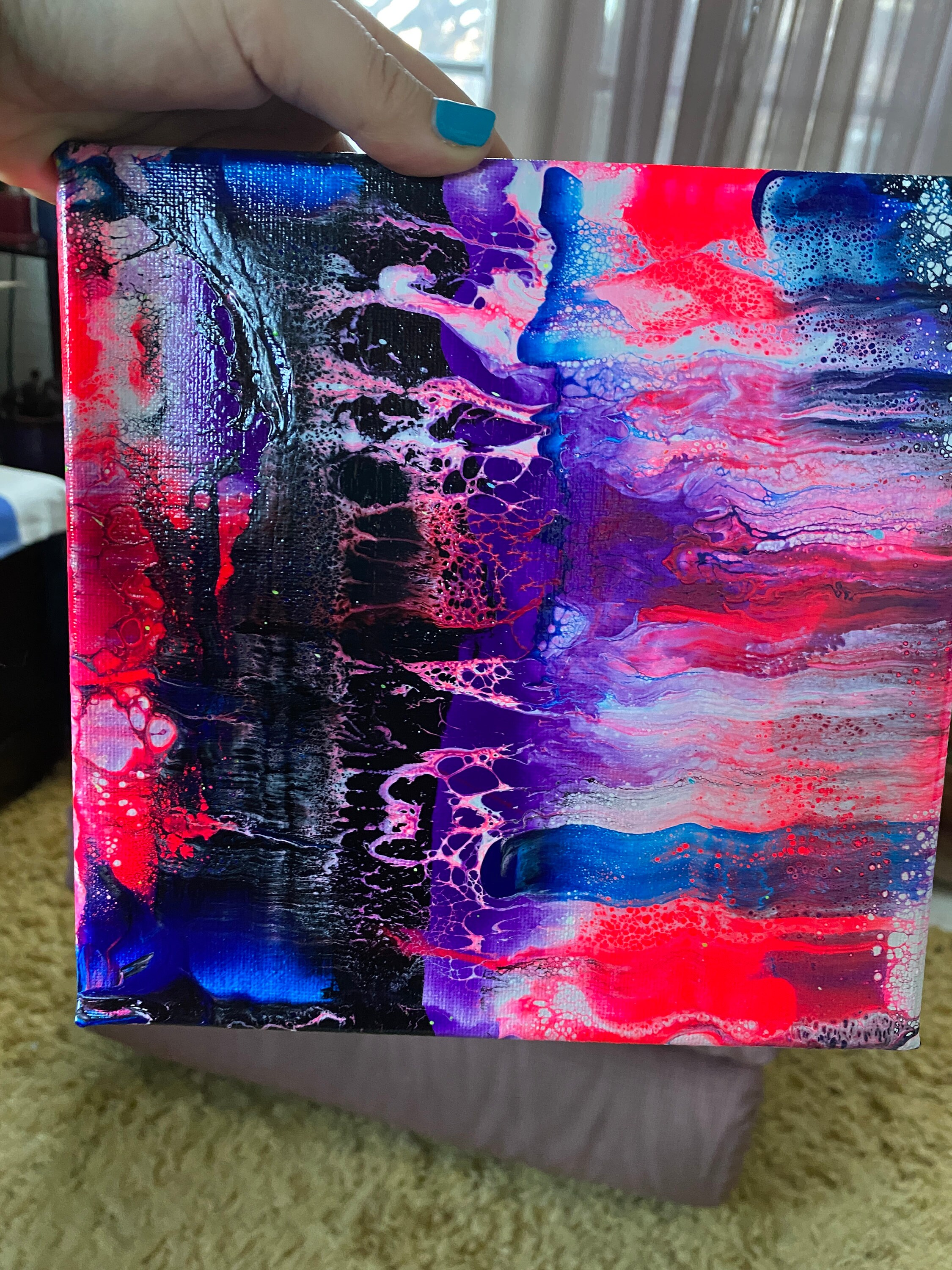 Genderfluid Pride Pour Painting Subtle Pride Art you - Etsy