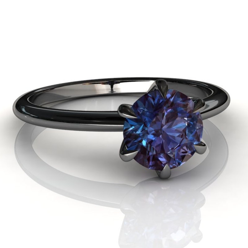 Black Gold Ring - Etsy