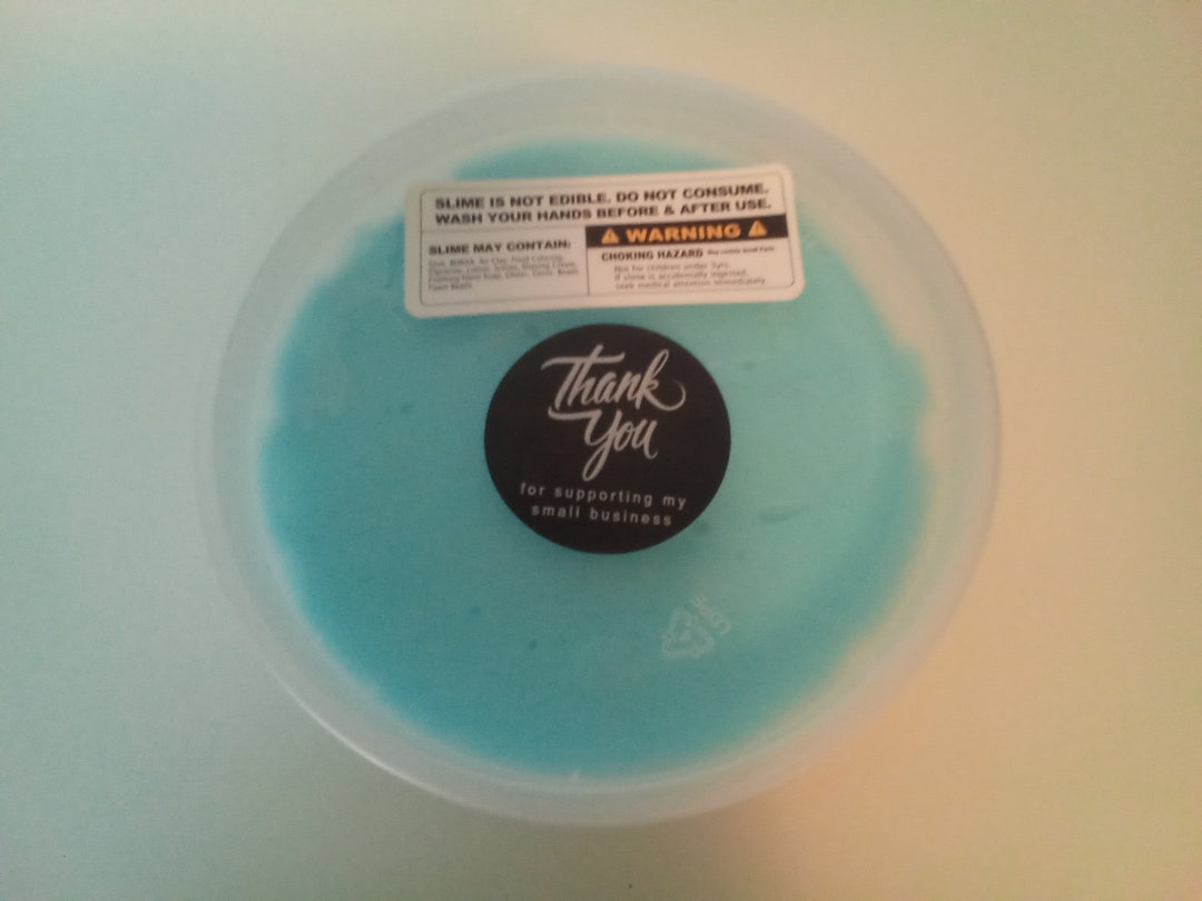 Light Blue Slime Slime - Etsy