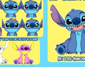 Live2d Vtuber Virtual Avatar Model: Customizable Pikachu - Etsy