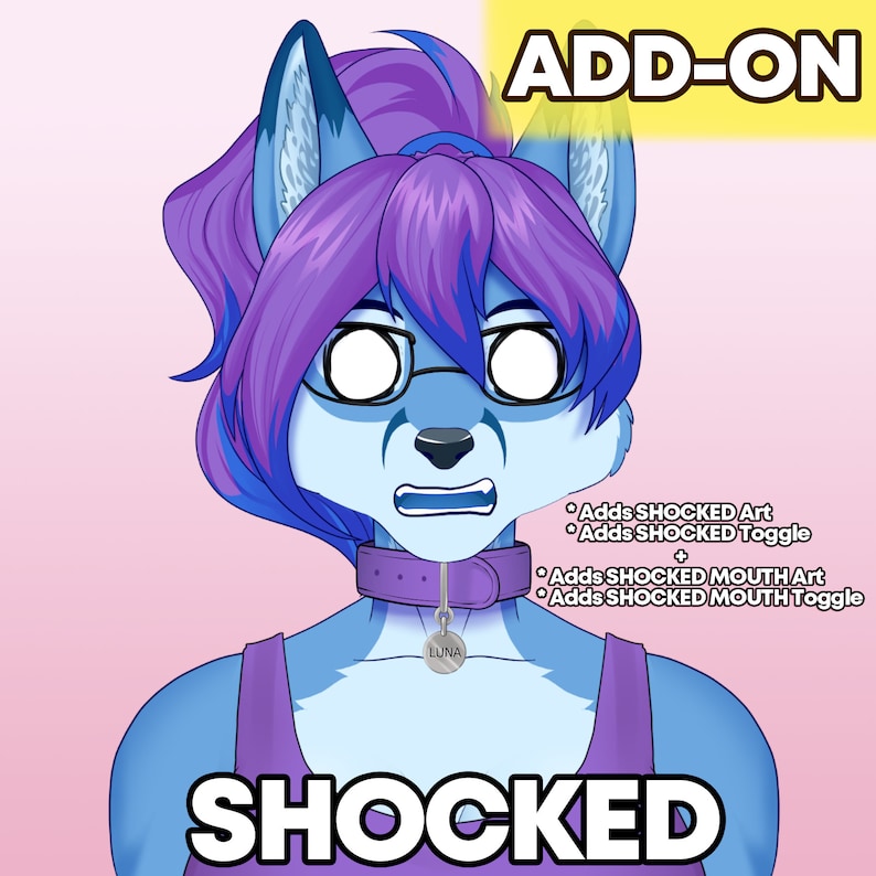 Expression Add-ons Vtuber Model Commission - Etsy