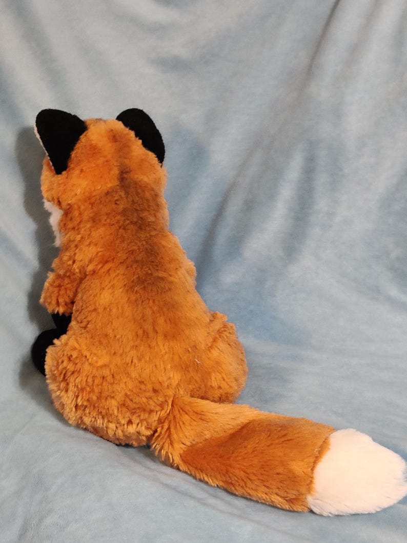 ESSA Plush: 12" OOAK Dry Brushed Red Fox - Wild Republic - Etsy