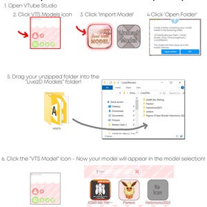 Live2d Vtuber Asset: Customizable Furry Feet - Etsy
