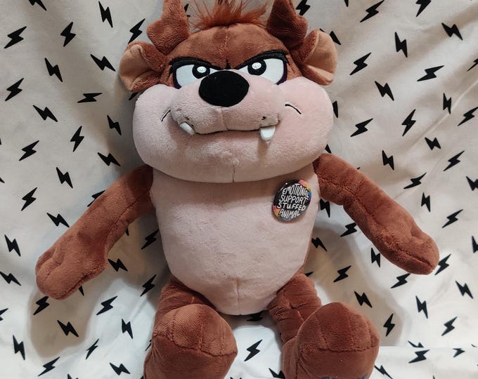 ESSA Plush With Pin: Taz the Tasmanian Devil - Build a Bear - Etsy