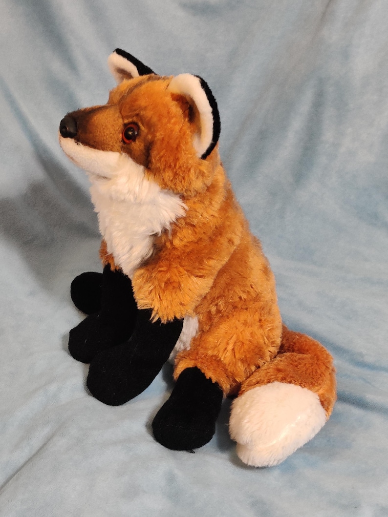 ESSA Plush: 12" OOAK Dry Brushed Red Fox - Wild Republic - Etsy