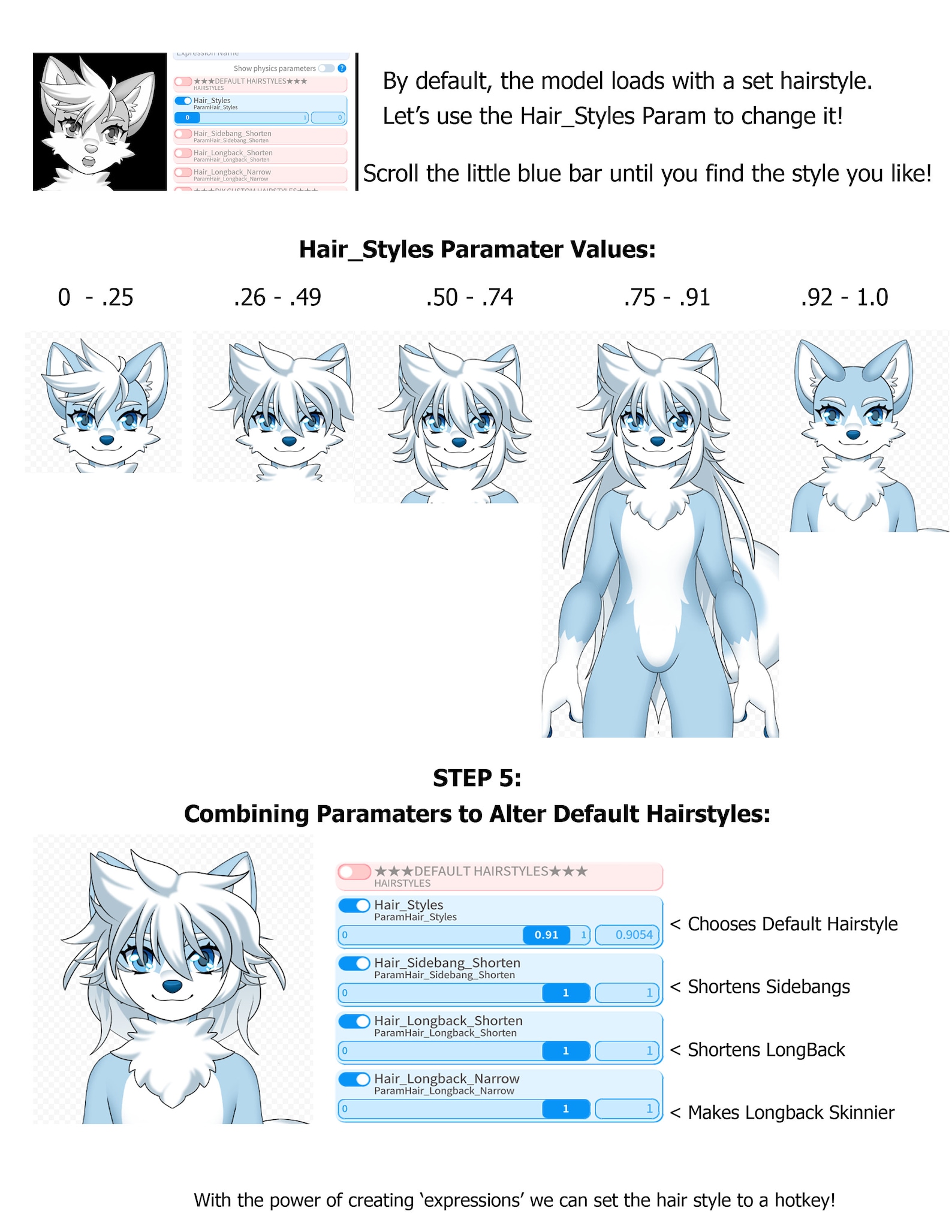 Live2d Vtuber Virtual Avatar Model: Customizable Furry cats, Dogs ...