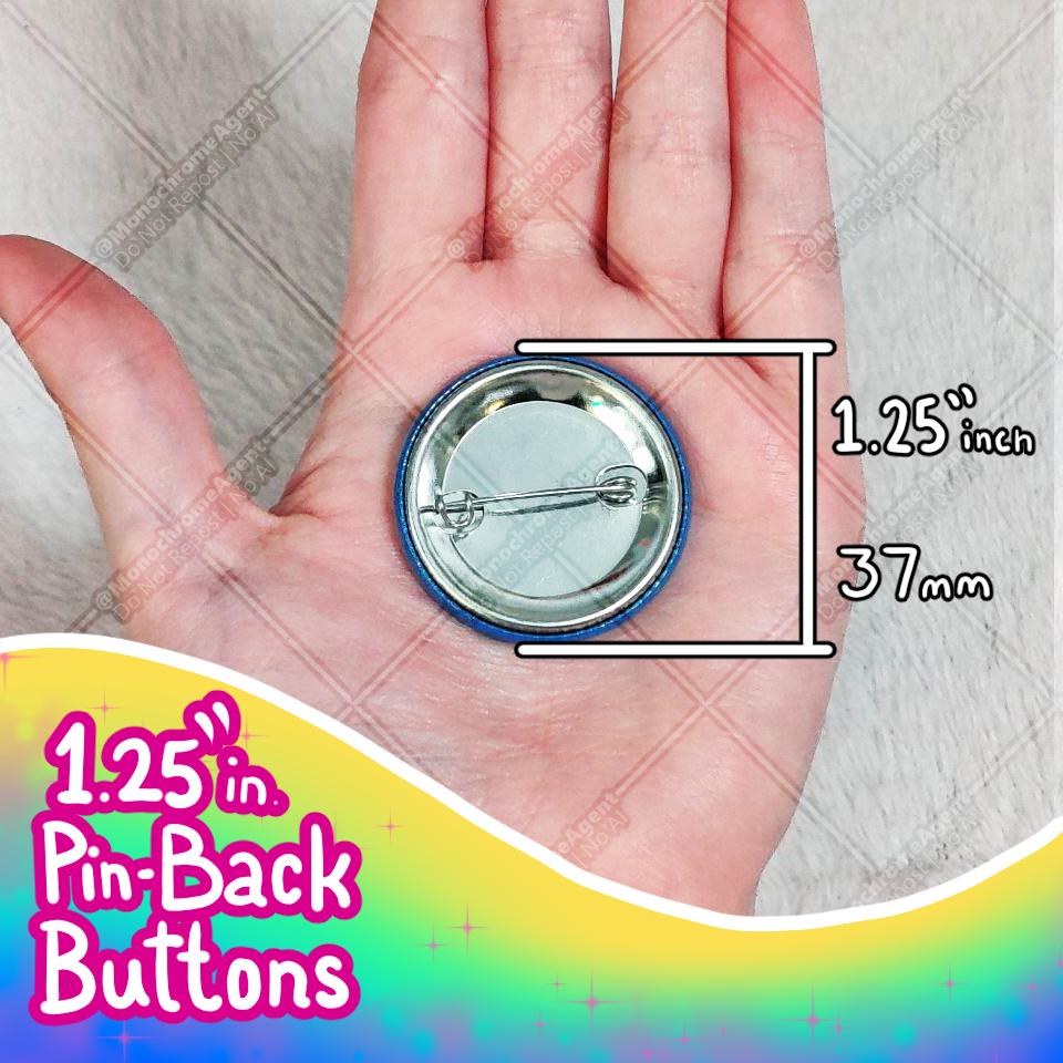 1.25" Pinback Buttons: Essa/sensory/anxiety/ Emotional Support Plush ...