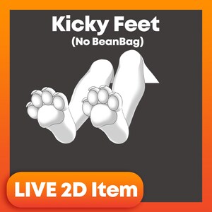 Live2d Vtuber Asset: Customizable Furry Feet - Etsy
