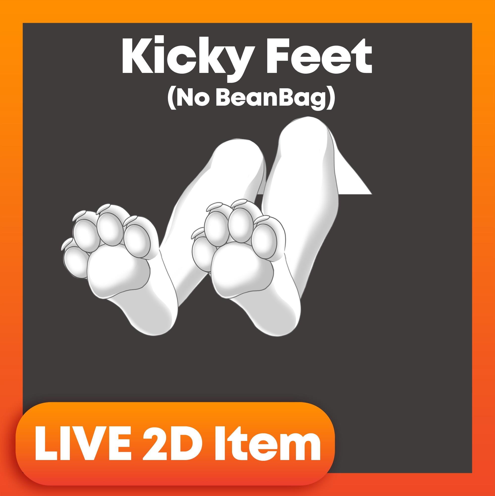Live2d Vtuber Asset: Customizable Furry Feet - Etsy