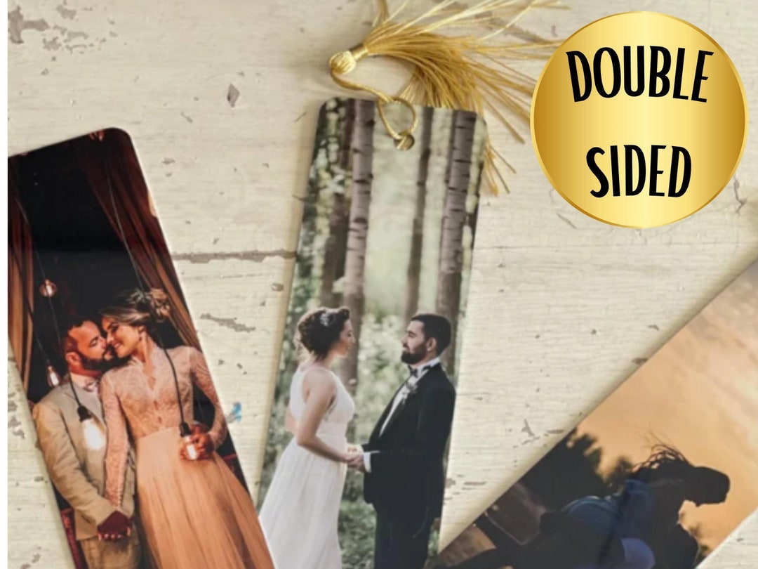 Custom Metal Photo Booth Bookmark | Bookmark 1 to 3 Photos | Metal ...