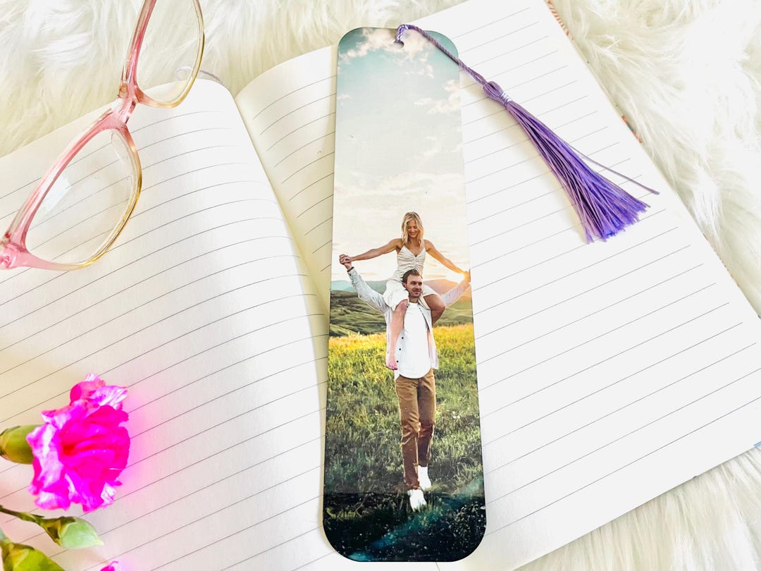 Custom Metal Photo Booth Bookmark Bookmark 1 to 3 Photos Metal Photo ...
