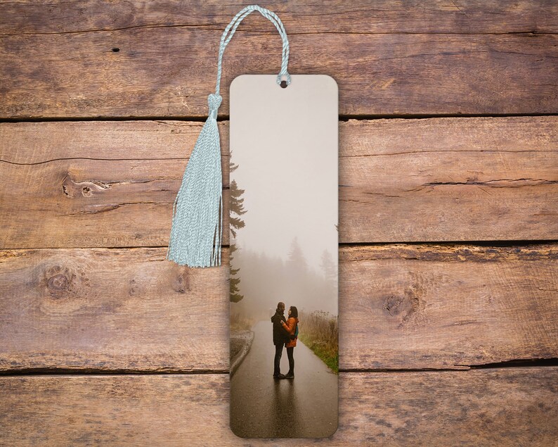 Custom Metal Photo Booth Bookmark Bookmark 1 to 3 Photos - Etsy