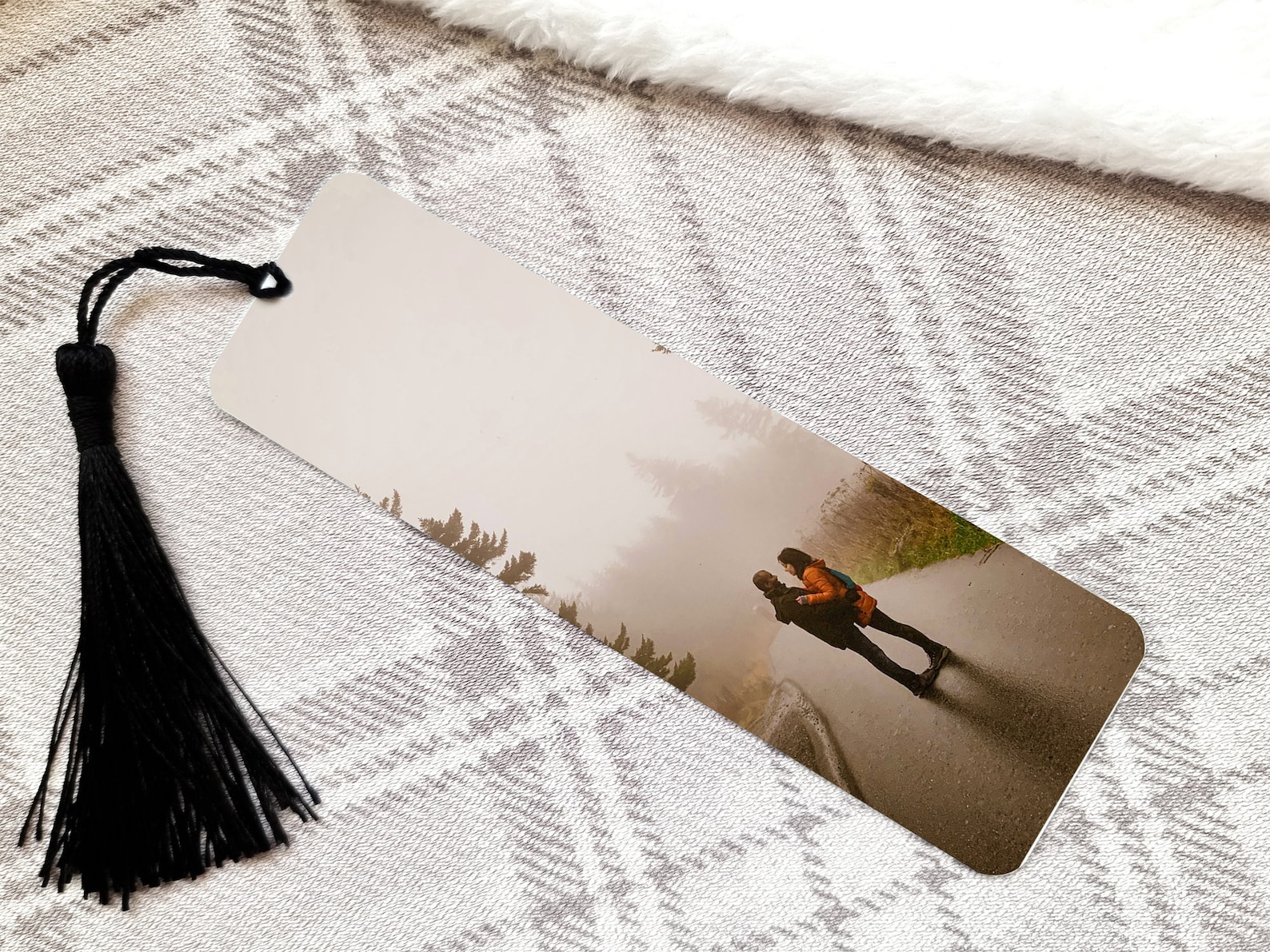 Custom Metal Photo Booth Bookmark Bookmark 1 to 3 Photos - Etsy