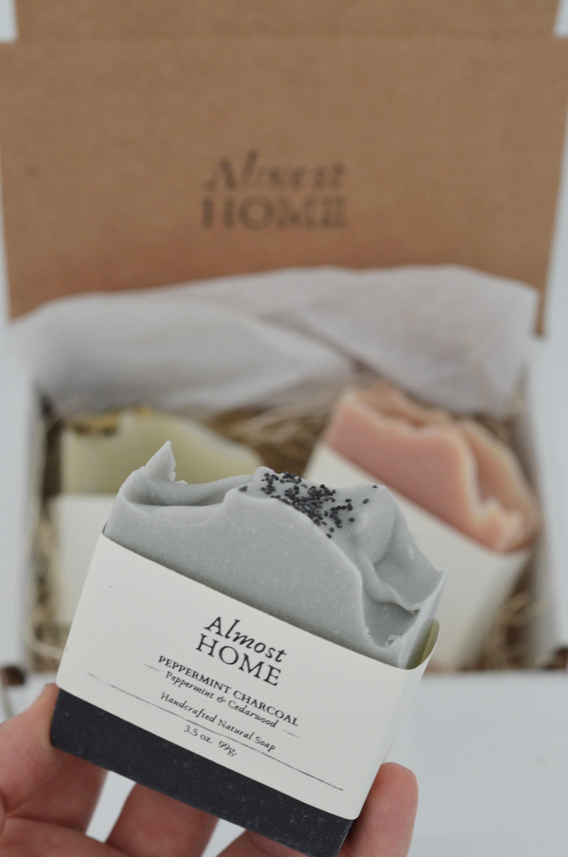 Gift Box of 3 Soap Bars of Choice Artisanal Natural & - Etsy