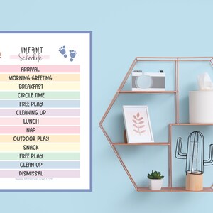 Infant Schedule. Fillable PDF. Daycare, Childcare, Learning Academy ...