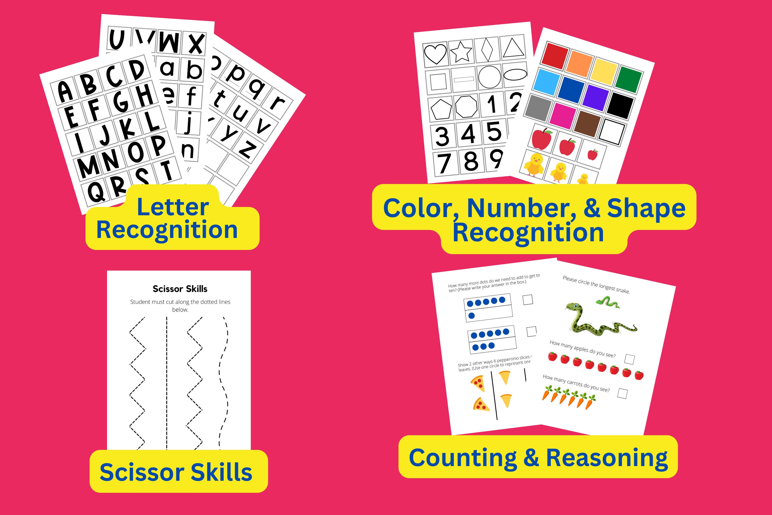 Pre-k Readiness Assessment - Etsy
