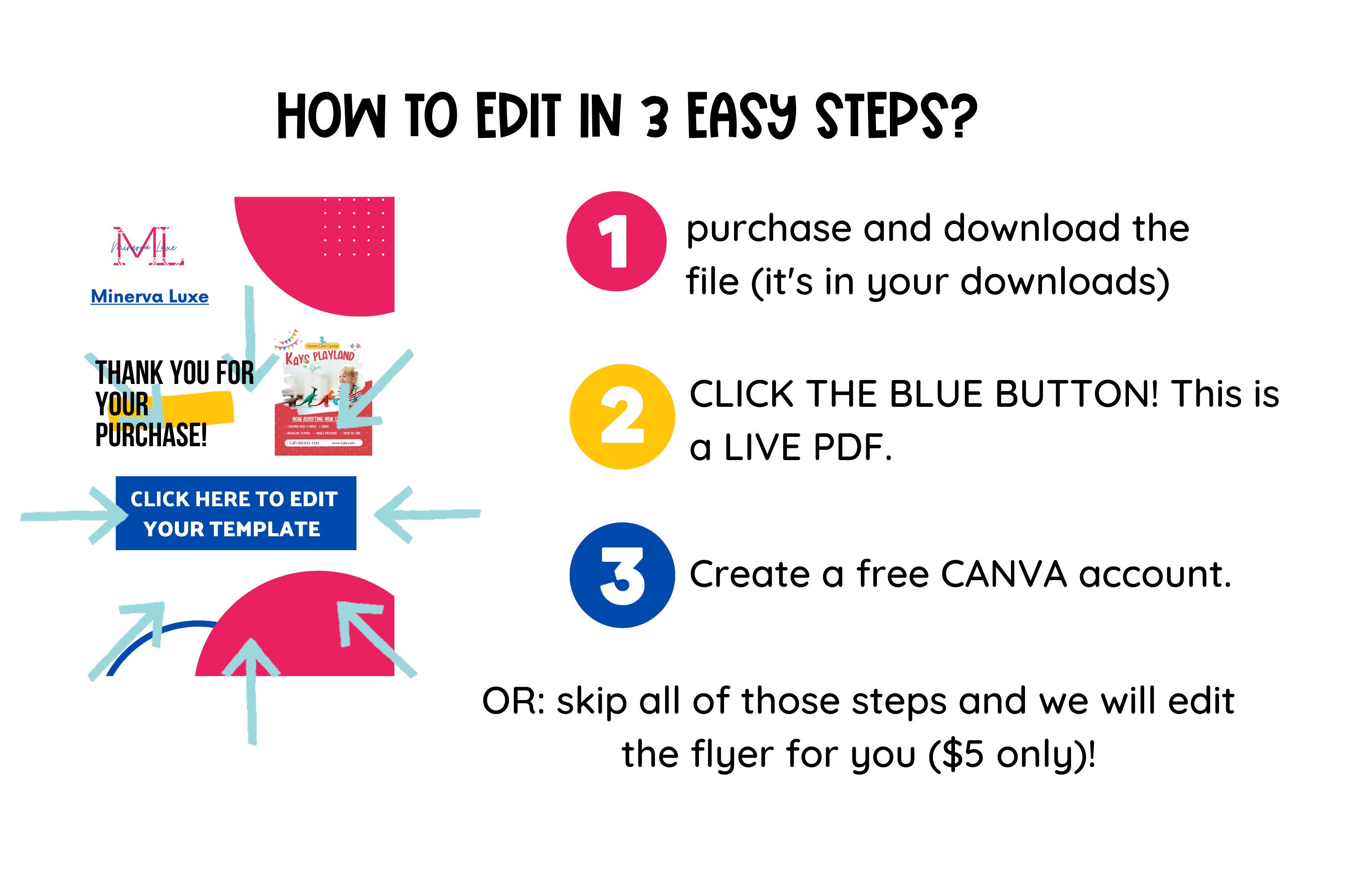 Childcare Banner. Now Enrolling. Add Your Logo! - Etsy