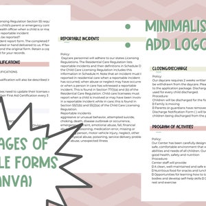 Policies & Procedures Daycare Enrollment. Childcare, Learning Academy ...