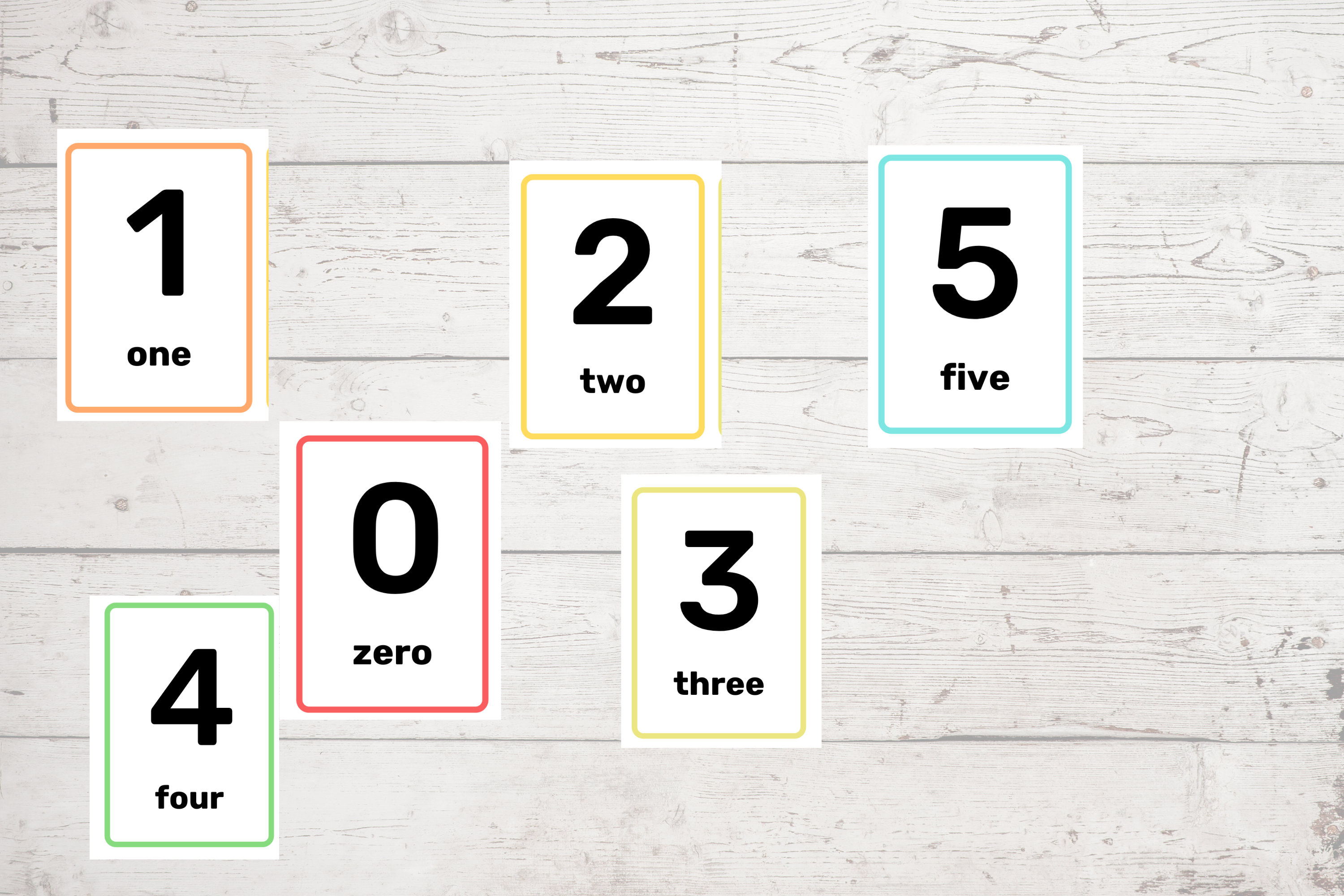 Childcare, Daycare, Learning Academy Numbers Flash Cards. Another ...