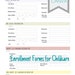 DAYCARE ENROLLMENT FORMS/ Childcare Center Printable Daycare Contract ...