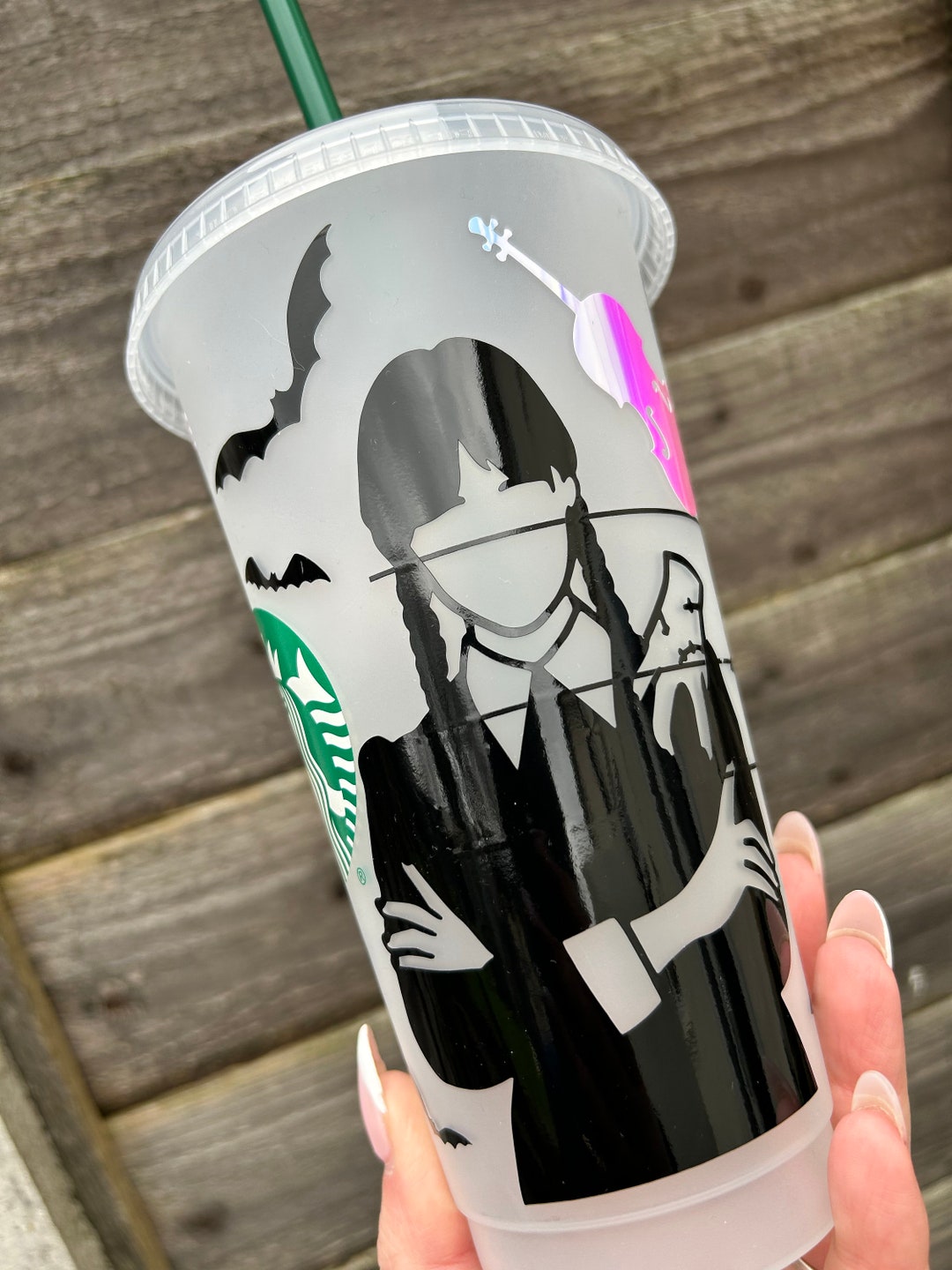 Wednesday Addams Cold Cup Jenna Ortega - Etsy