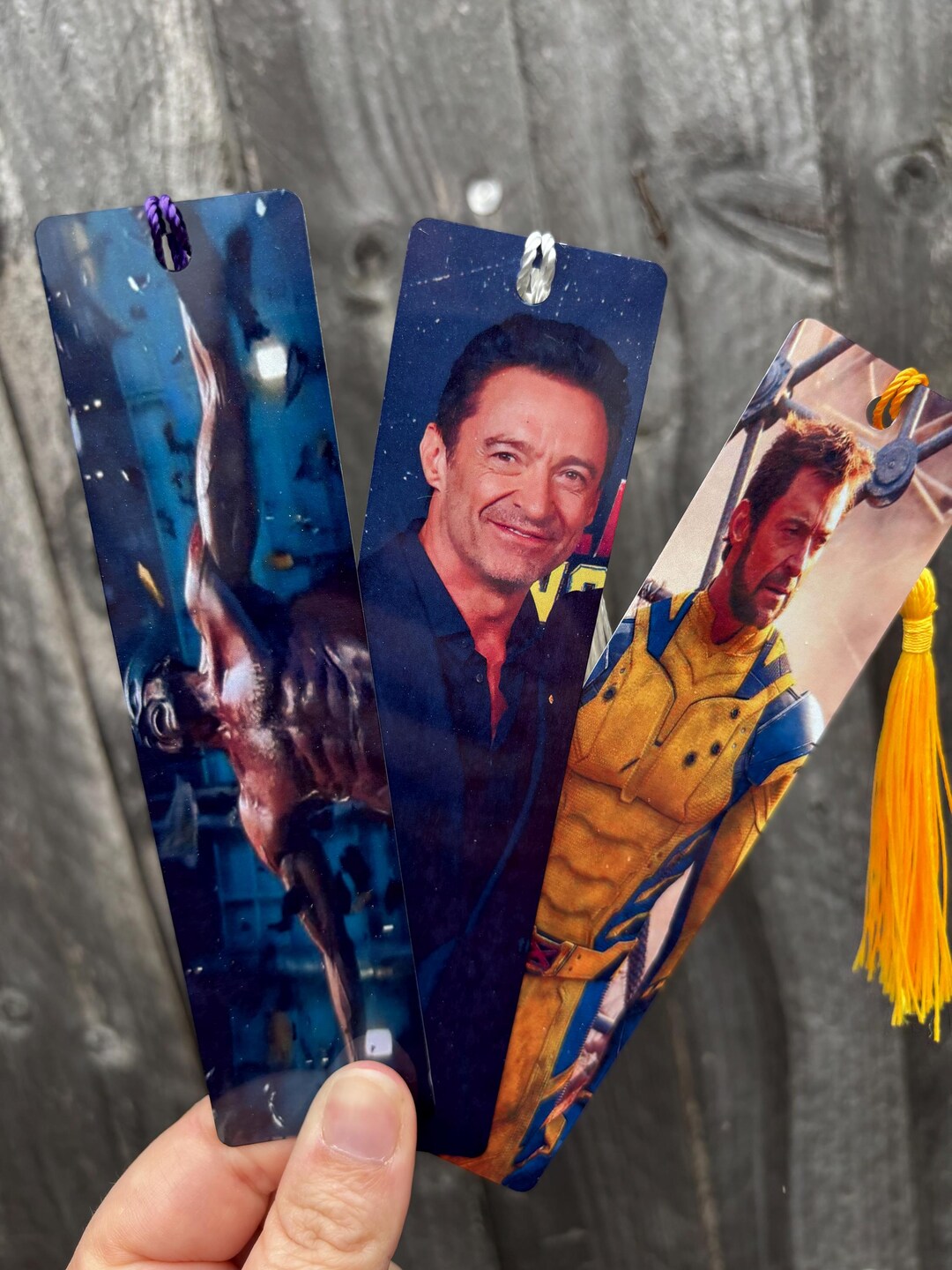 Wolverine | Hugh Jackman Bookmark Trio | Deadpool | Book Lover - Etsy