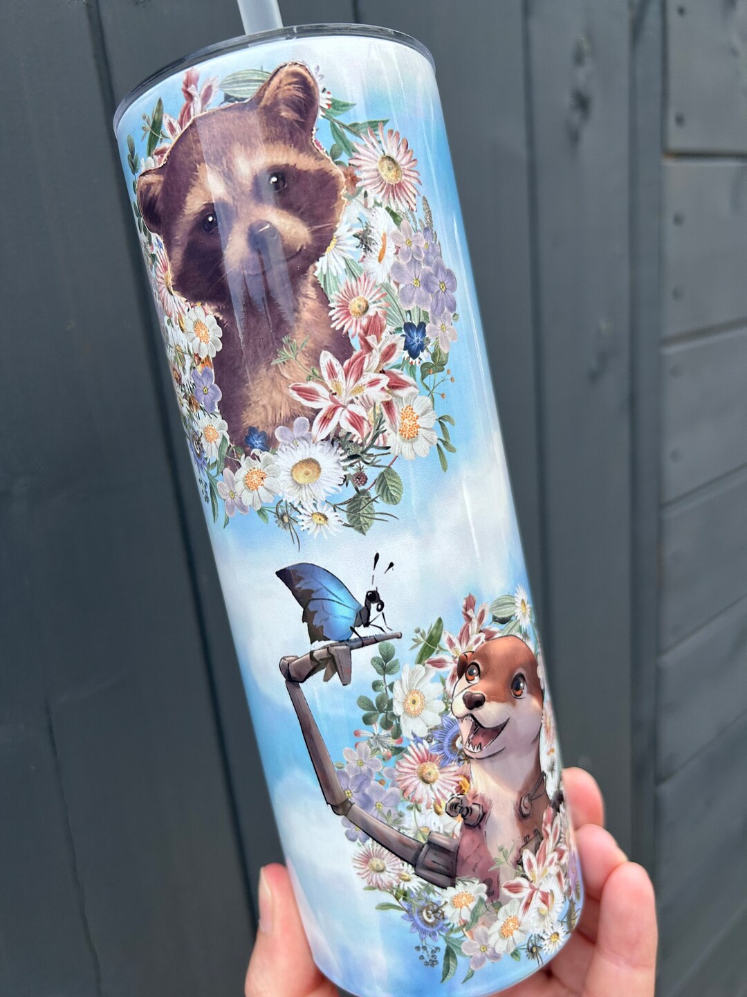 Rocket & Friends Tumbler | GOTG3 | Rocket Raccoon | Teefs | Floor ...