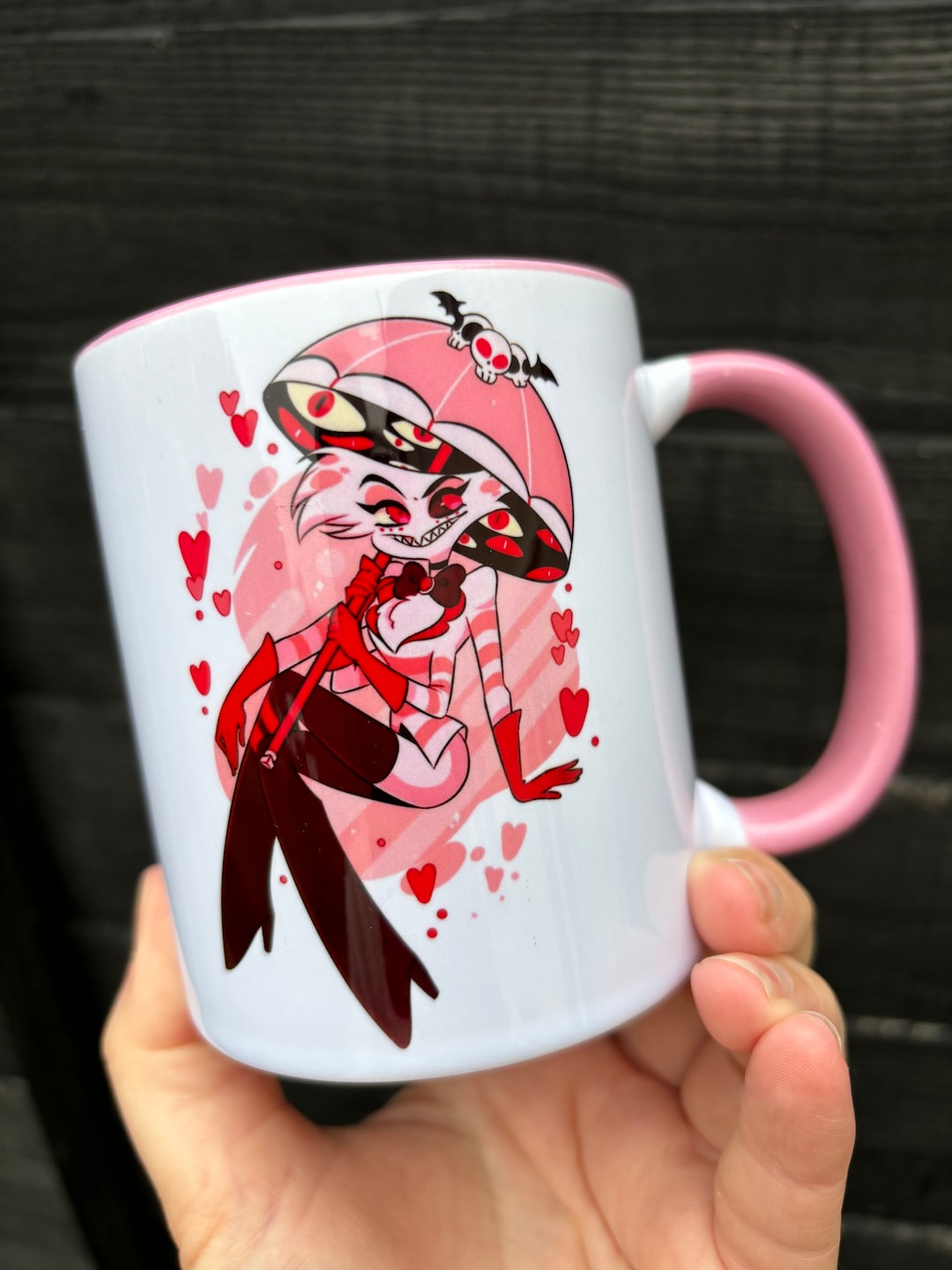 Angel Dust 11oz Mug | Hazbin Hotel | Husk | Alastor | Vox | Lucifer ...
