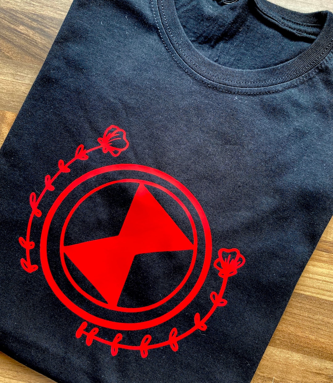 Black Widow/natasha Romanoff Logo Sweatshirt - Etsy