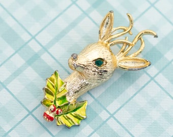 Mistletoe Brooch - Etsy