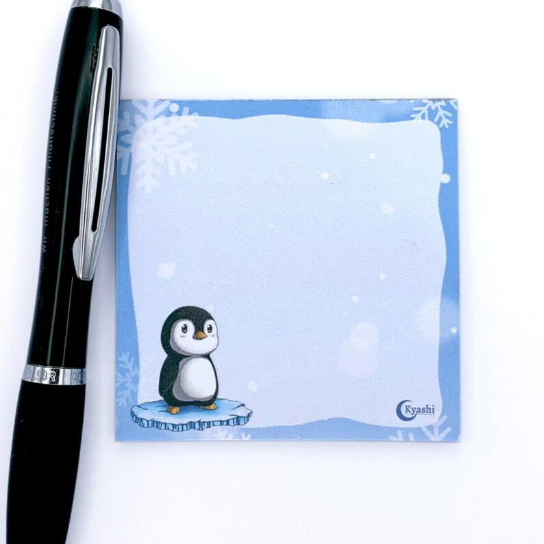 Pinguin Notizblock Mini Block mit 25 Blatt Notizzettel - Etsy.de