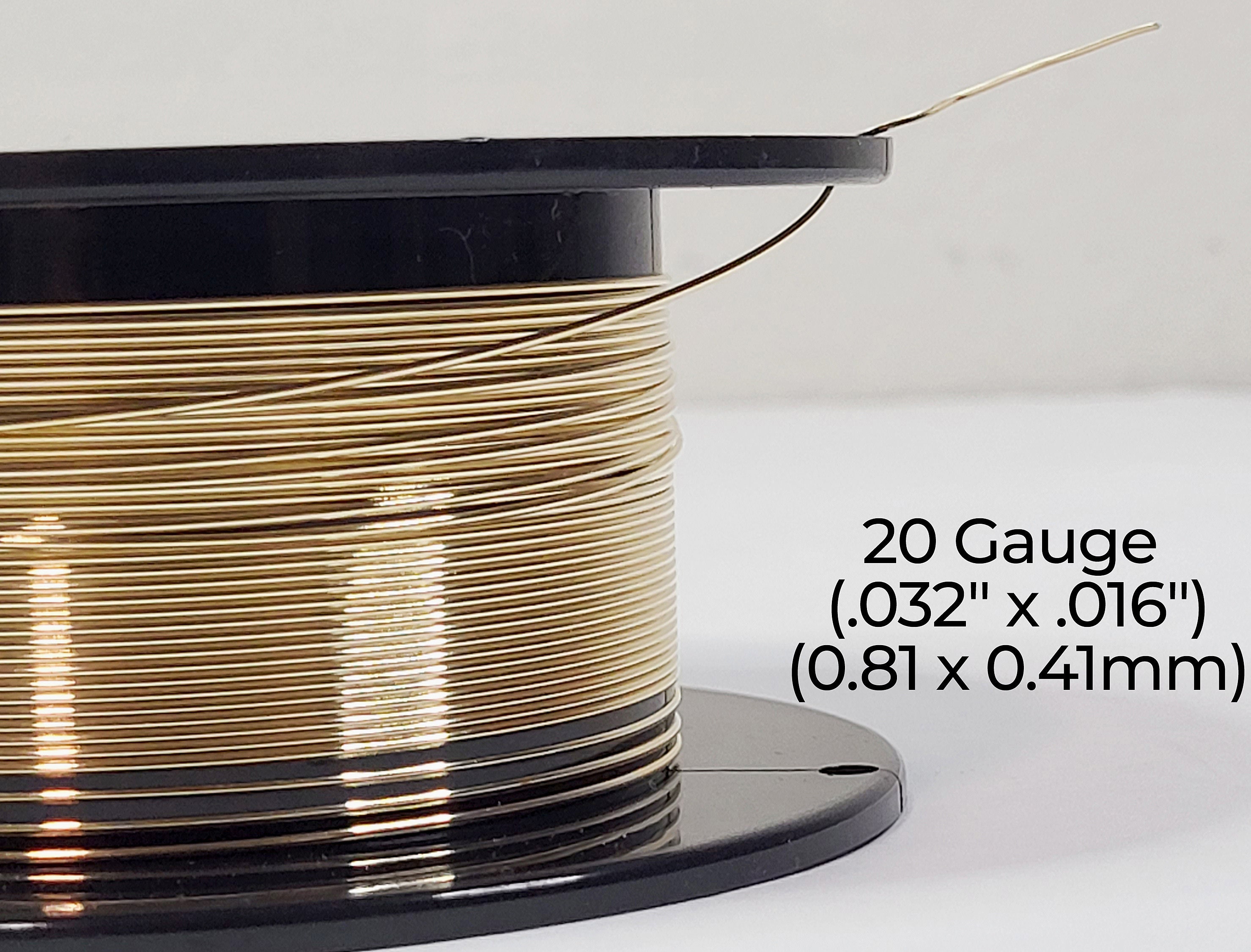 14/20 Yellow Gold-filled Wire Half Round Half Hard 10 12 14 16 18 20 21 ...