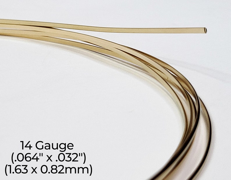 14/20 Yellow Gold-filled Wire Half Round Half Hard 10 12 14 16 18 20 21 ...