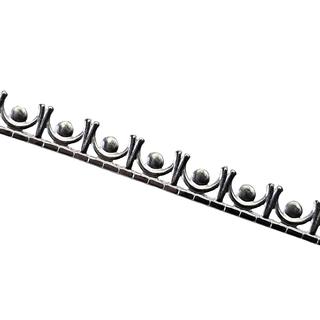 Swag Gallery Bezel Wire 925 Sterling Silver Flat Strip (0.214" X 0.026 ...