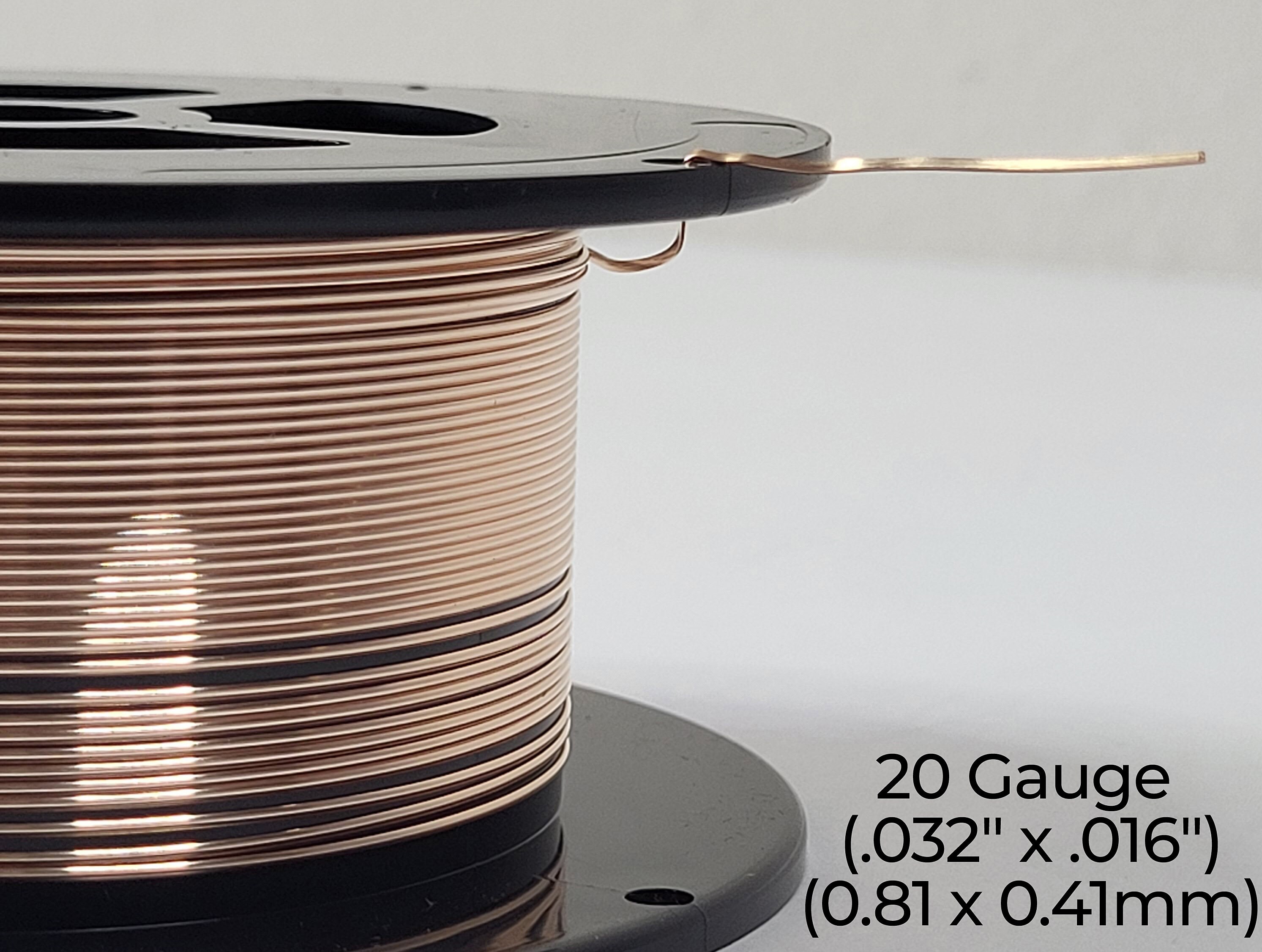 14/20 Rose Gold-filled Wire Half Round Half Hard 10 12 - Etsy