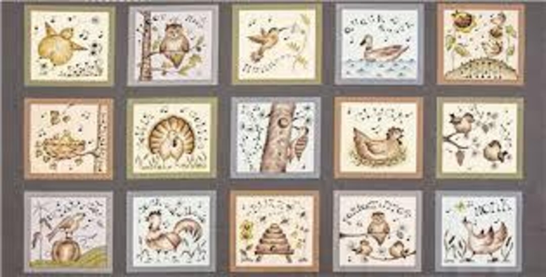 Choir Members Panel | Michael Miller 100% Cotton Fabric | Cut 24" - Etsy