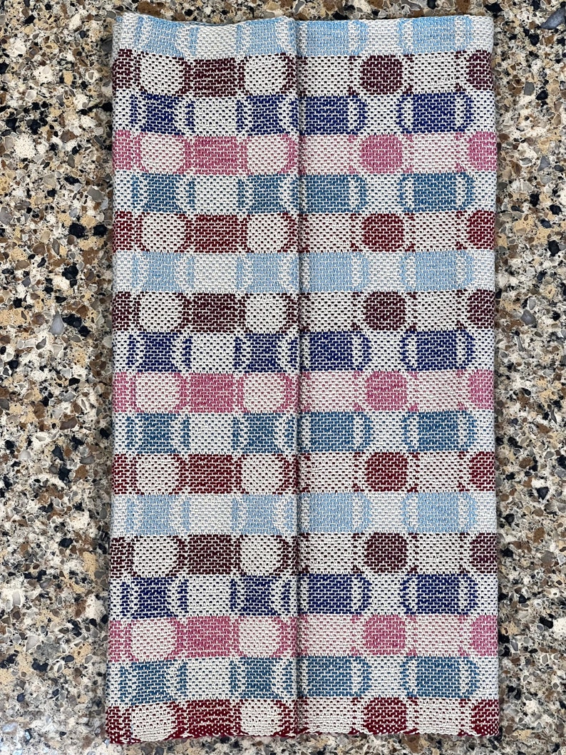 Weaving Draft: Circles & Squares Turned Taquete Towels (PDF and WIF ...