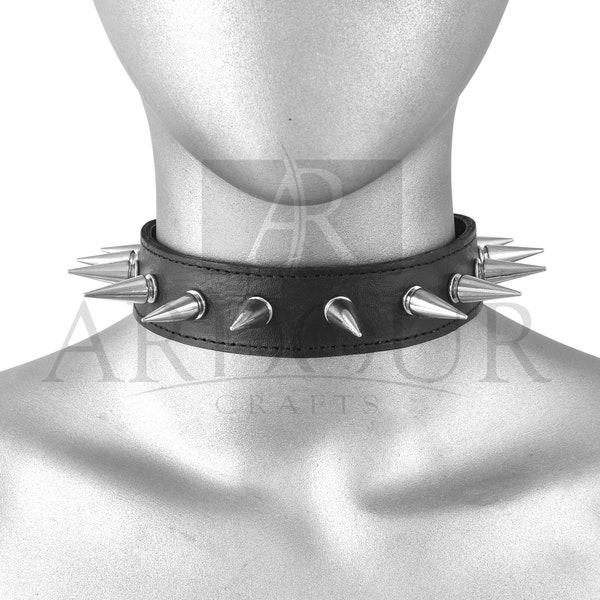 Spiked Choker - Etsy