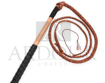 Bull Whip Wood Handle - Etsy