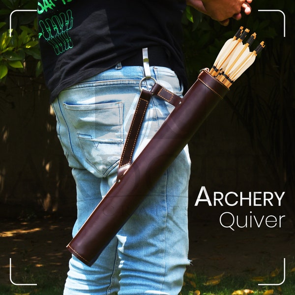 Leather Quiver - Etsy