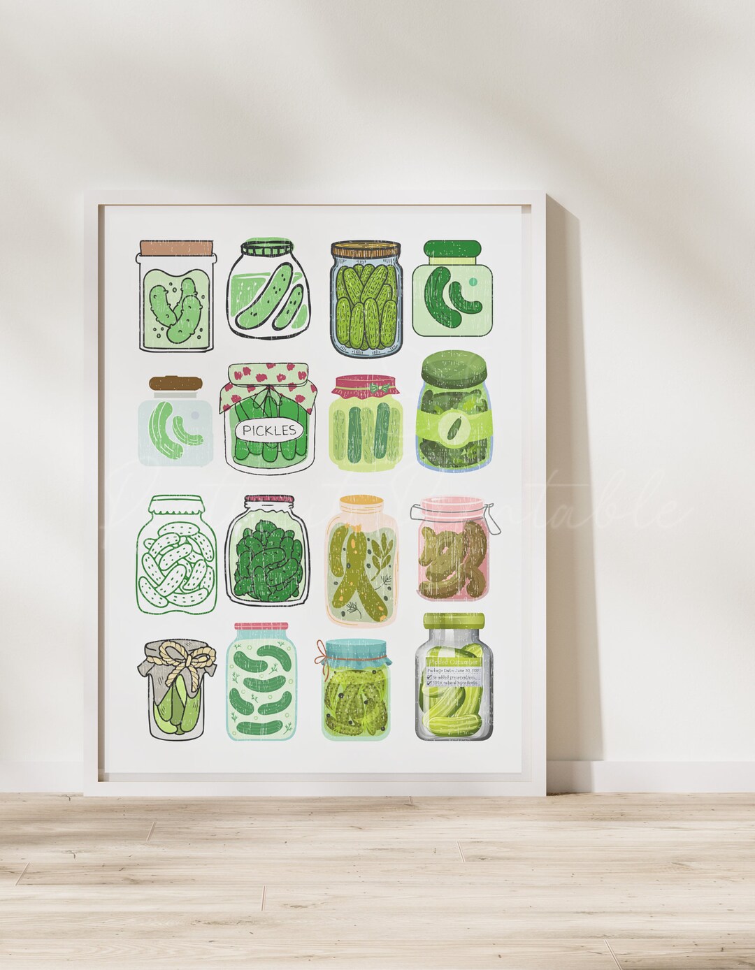 PHYSICAL PRINT Pickle Lover Premium Matte Vertical Posters - Etsy
