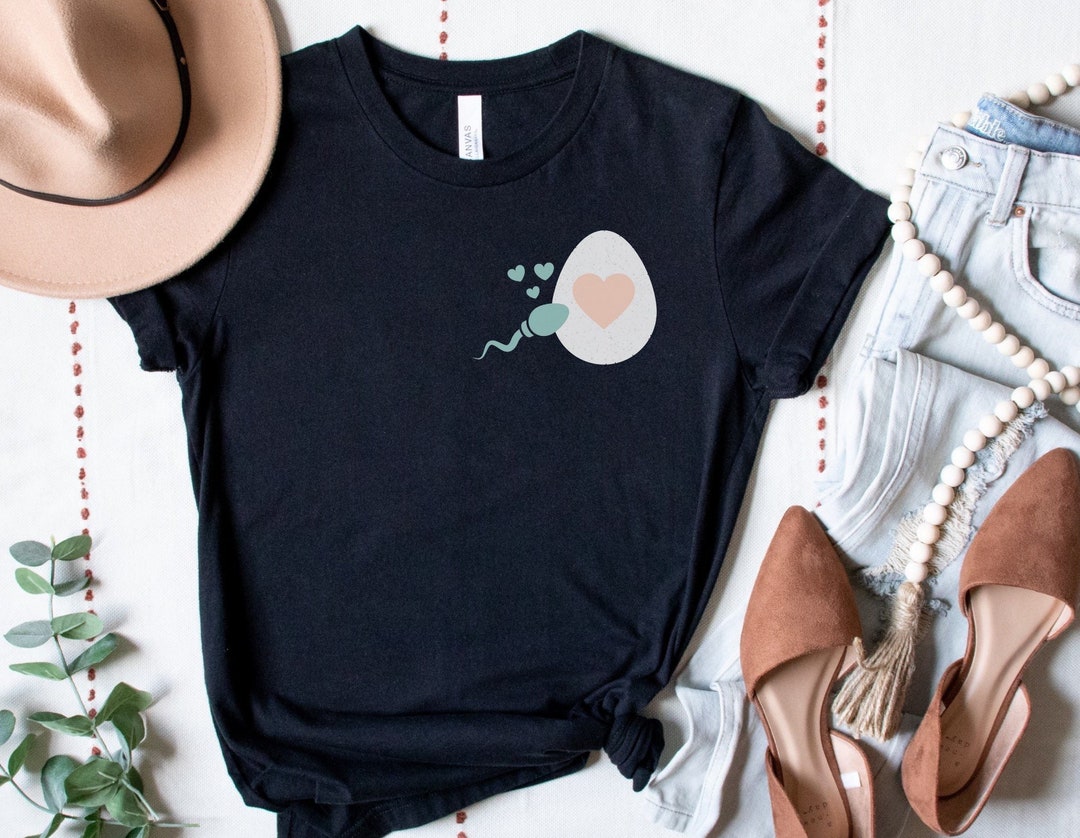 Sperm and Egg Tshirt, Fertility Doctor Nurse Shirts, IVF Tee ...