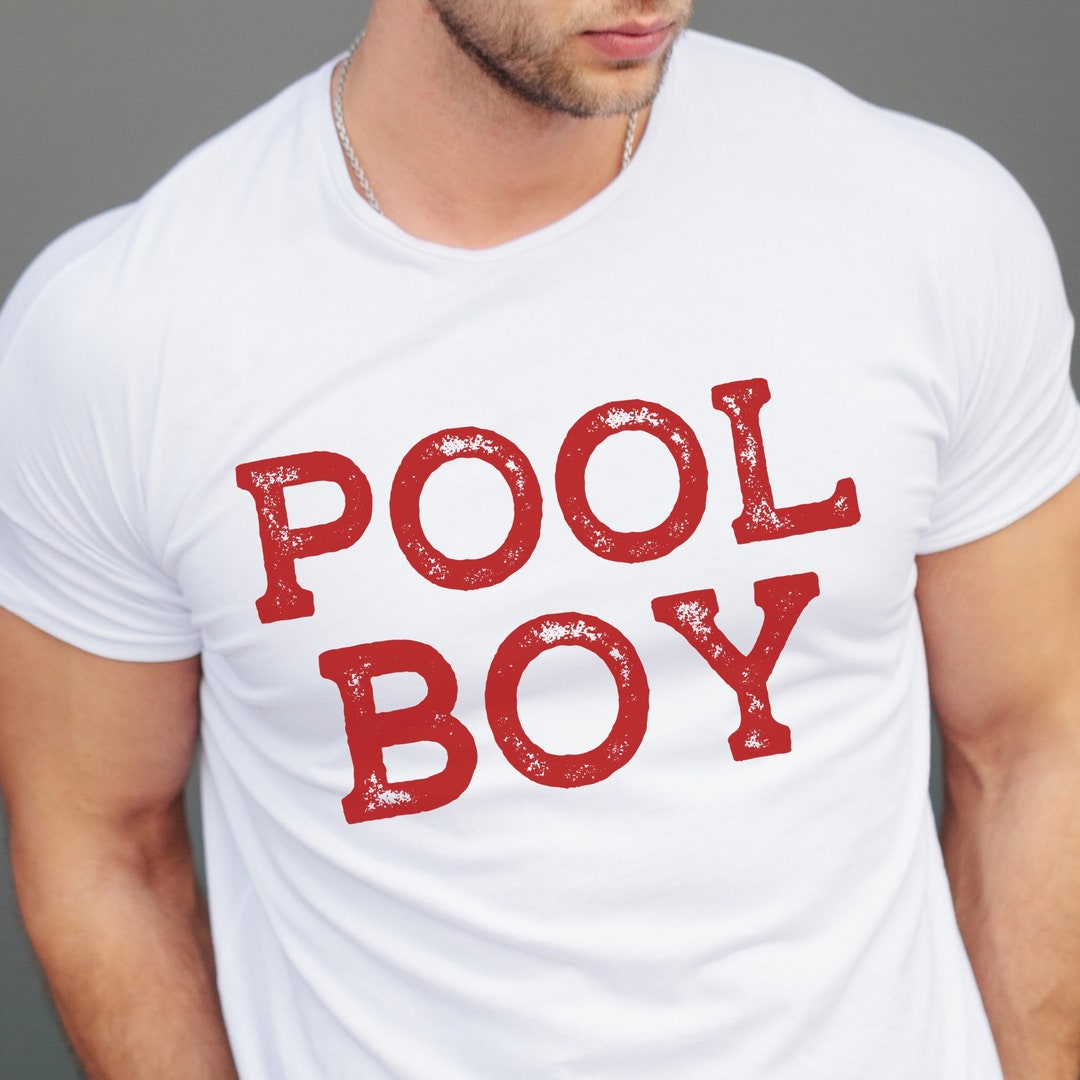 Pool Boy Shirt Funny Mens Graphic Tee Summer Shirt for Him - Etsy