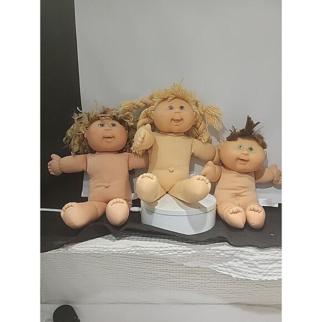 1978 Cabbage Patch Dolls Open Mouth Blue and Green Eyes Xavier Roberts - Etsy