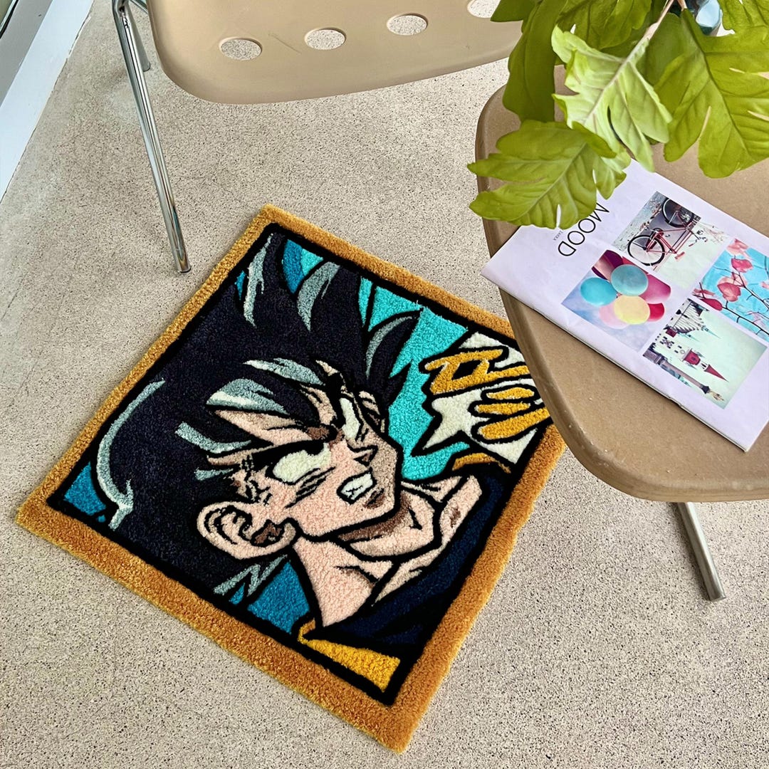 Goku Rug - Etsy