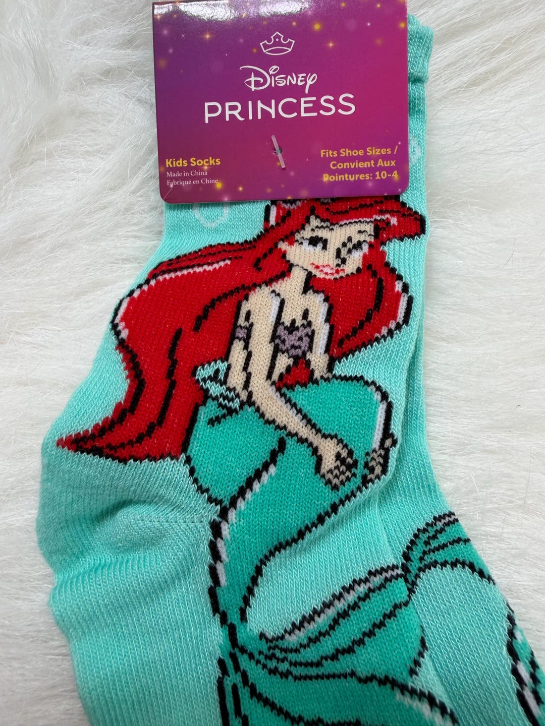 Disney Princess Little Mermaid Socks - Etsy