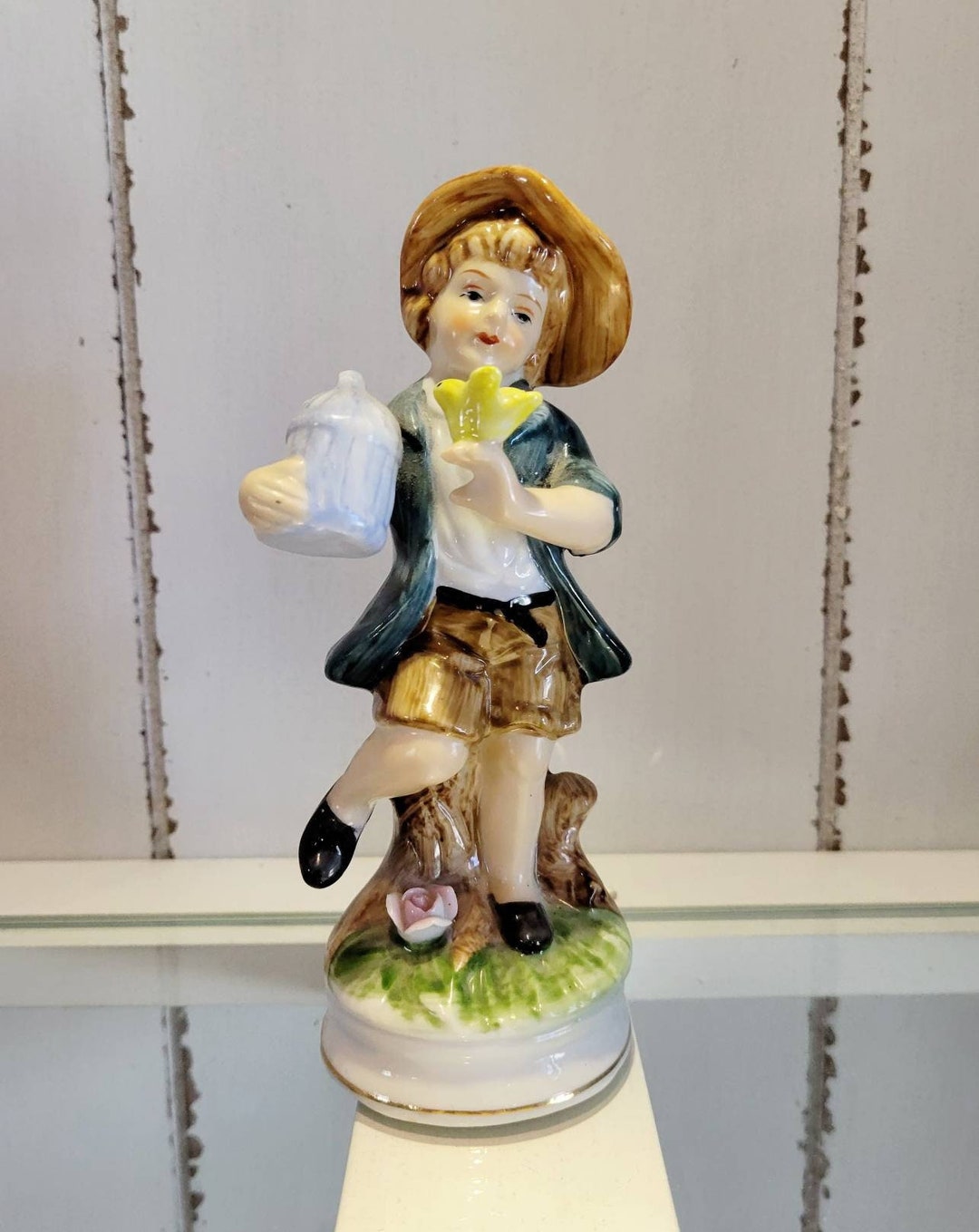 Ucagco Boy Figurine, Ucagco, Lefton, Napco, Vintage Home Decor, Home ...