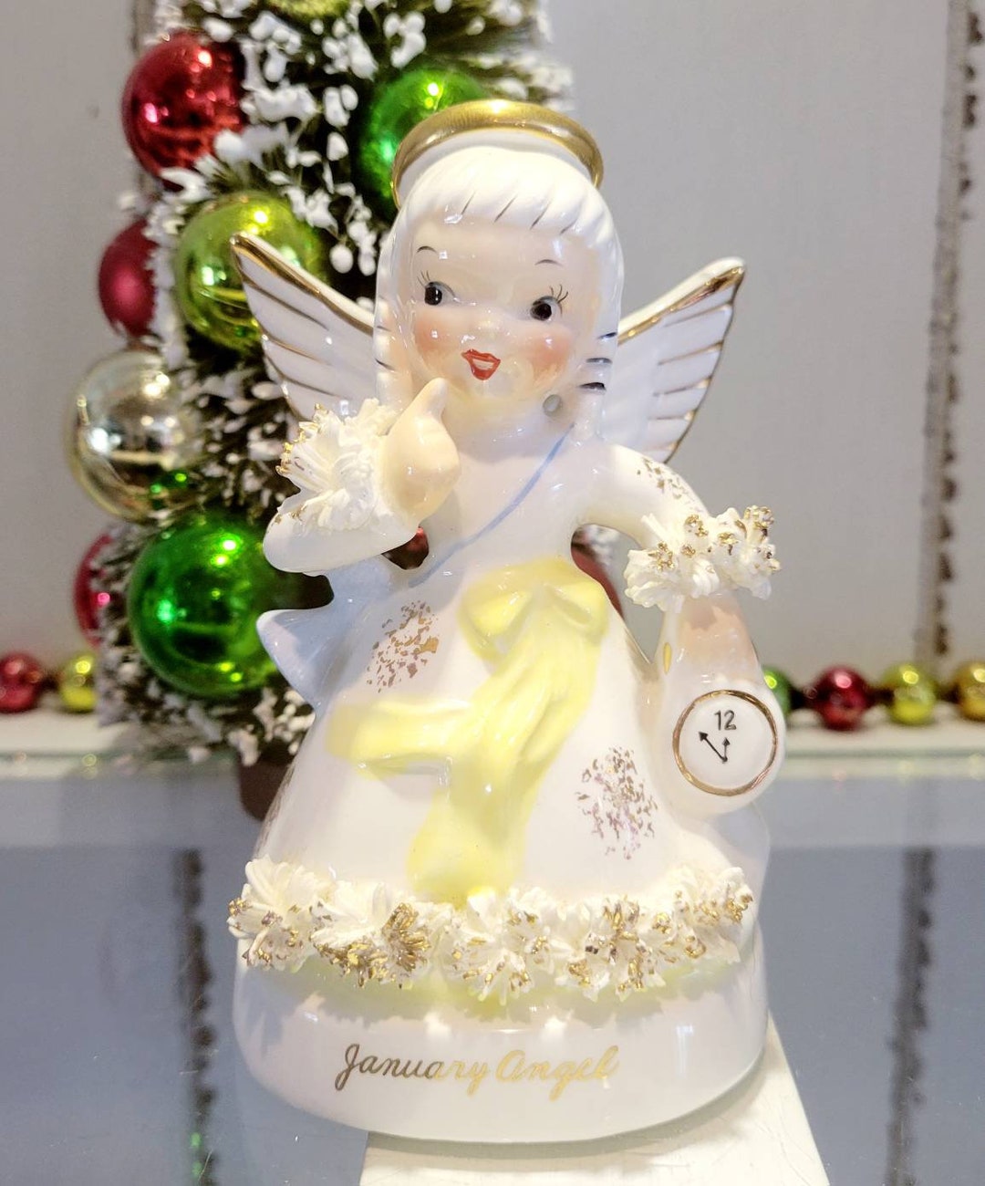 Napco January Angel, January Angel, Napco Angel, January Birthday Angel ...