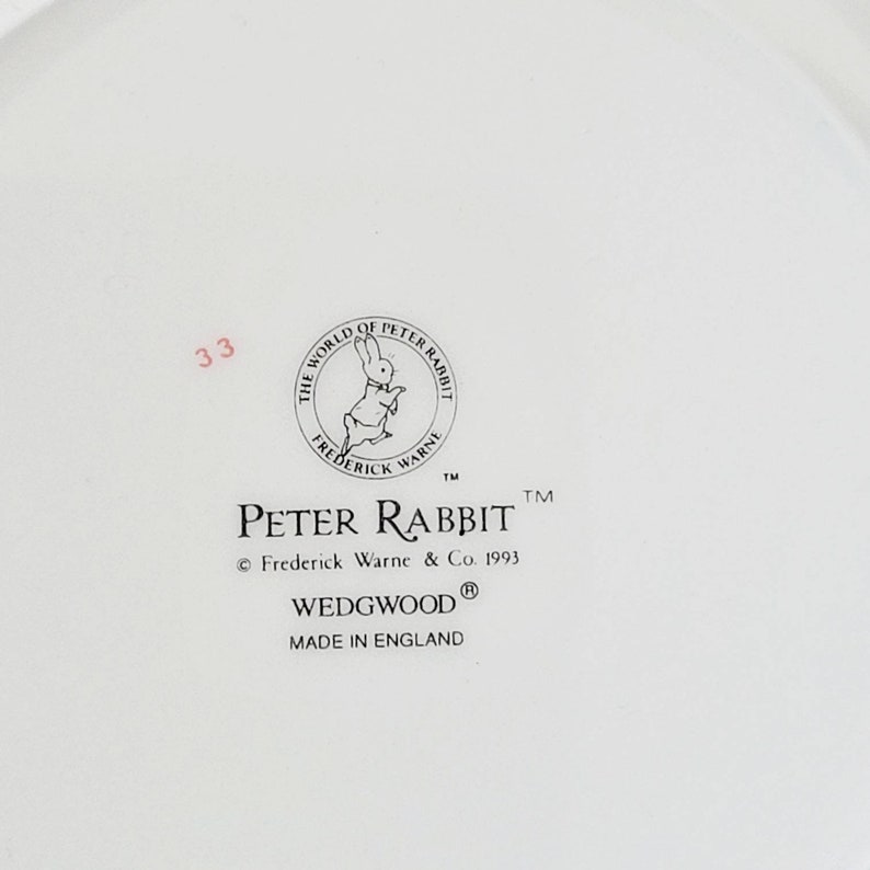 Peter Rabbit Plate Vintage Easter Decoration Easter - Etsy